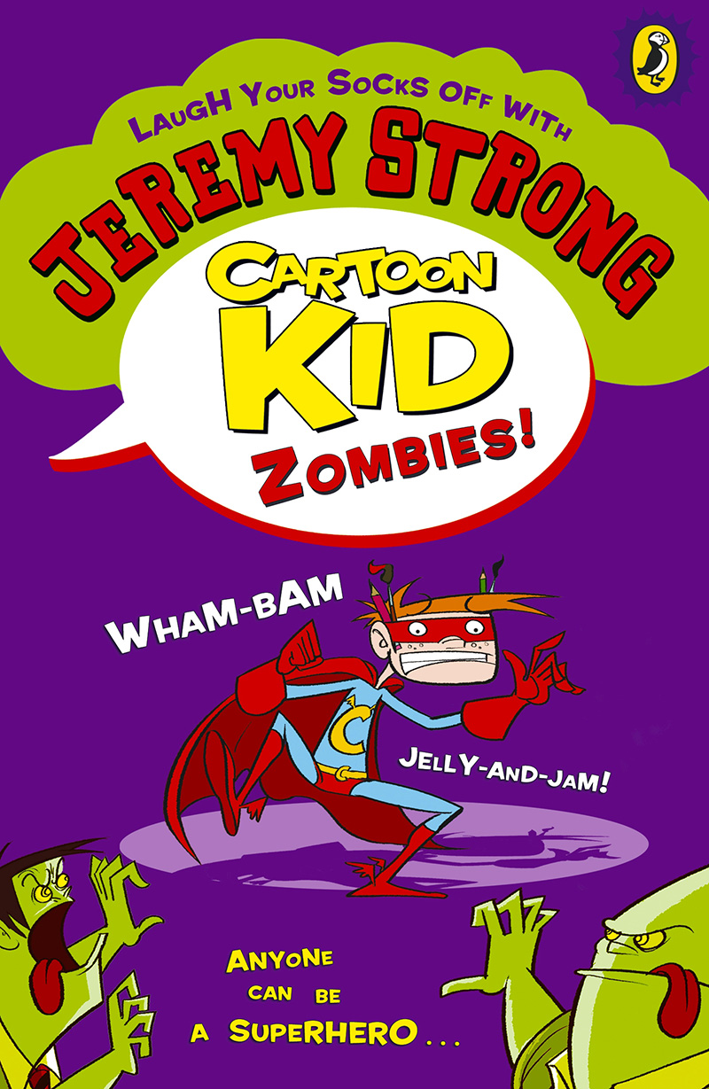 Cartoon Kid - Zombies! - Another Read - Children's Books